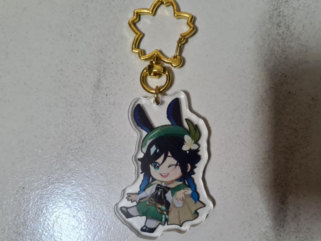 Genshin Impact Venti Keychain 6cm, Hobbies & Toys, Memorabilia ...