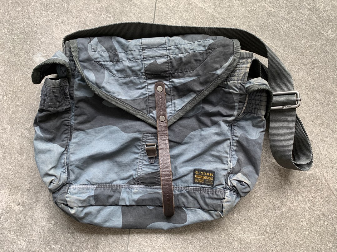 G-Star Raw Camo sling bag, Women's Fashion, Bags & Wallets, Shoulder ...
