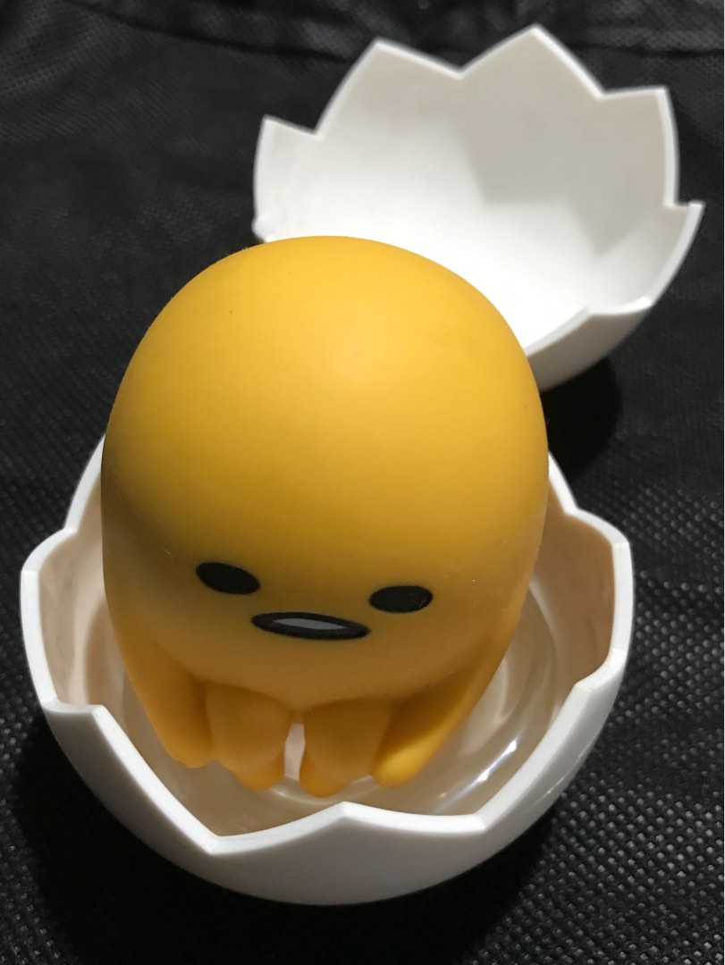 Gudetama with Egg Toy Figure, Hobbies & Toys, Toys & Games on Carousell