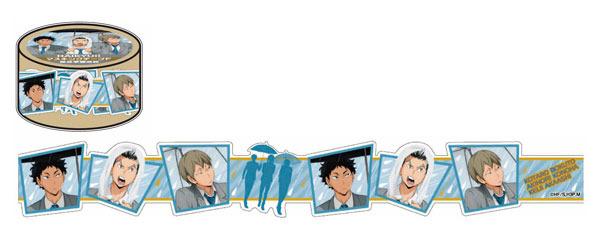 Haikyuu!! Winter/Rainy Season Die-Cut Japanese Washi Masking Tape ...