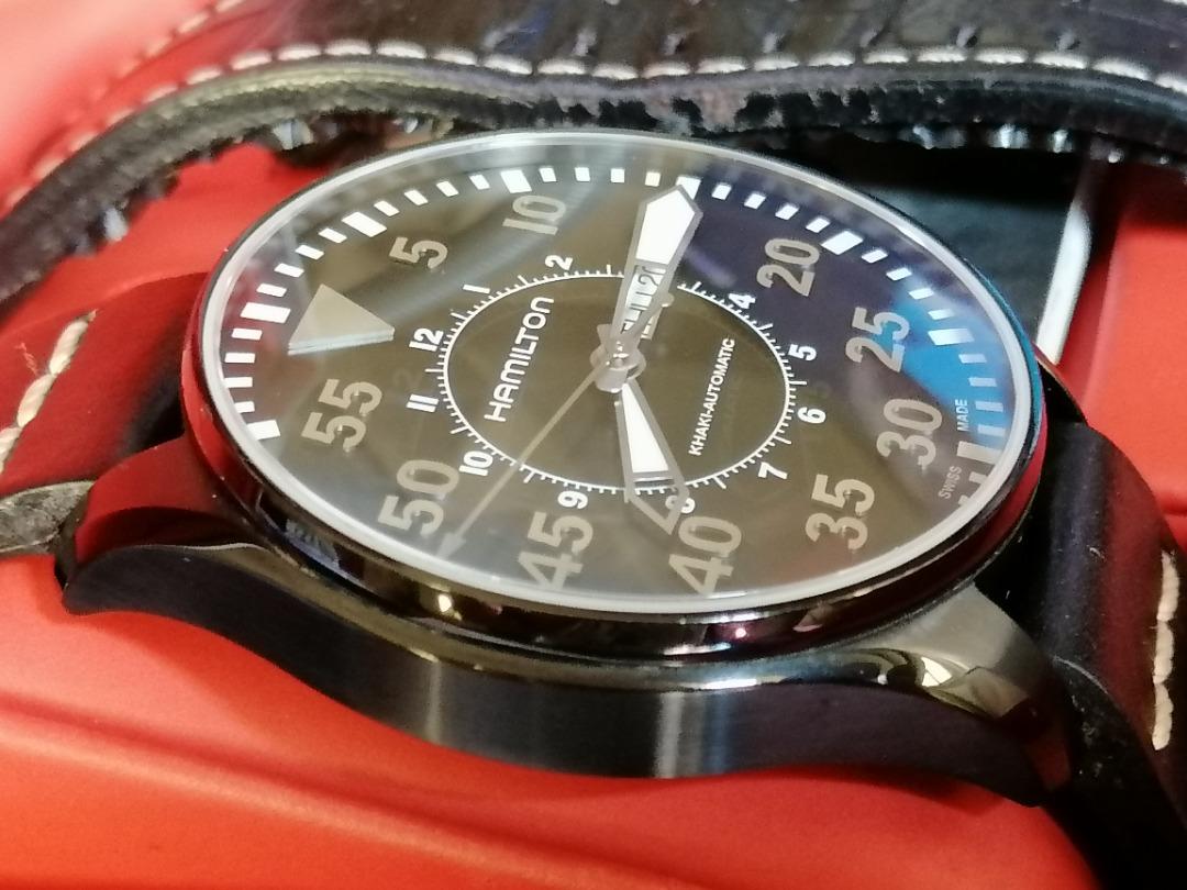 Hamilton Khaki Aviation Pilot Watch 46mm - negotiable, Luxury, Watches ...