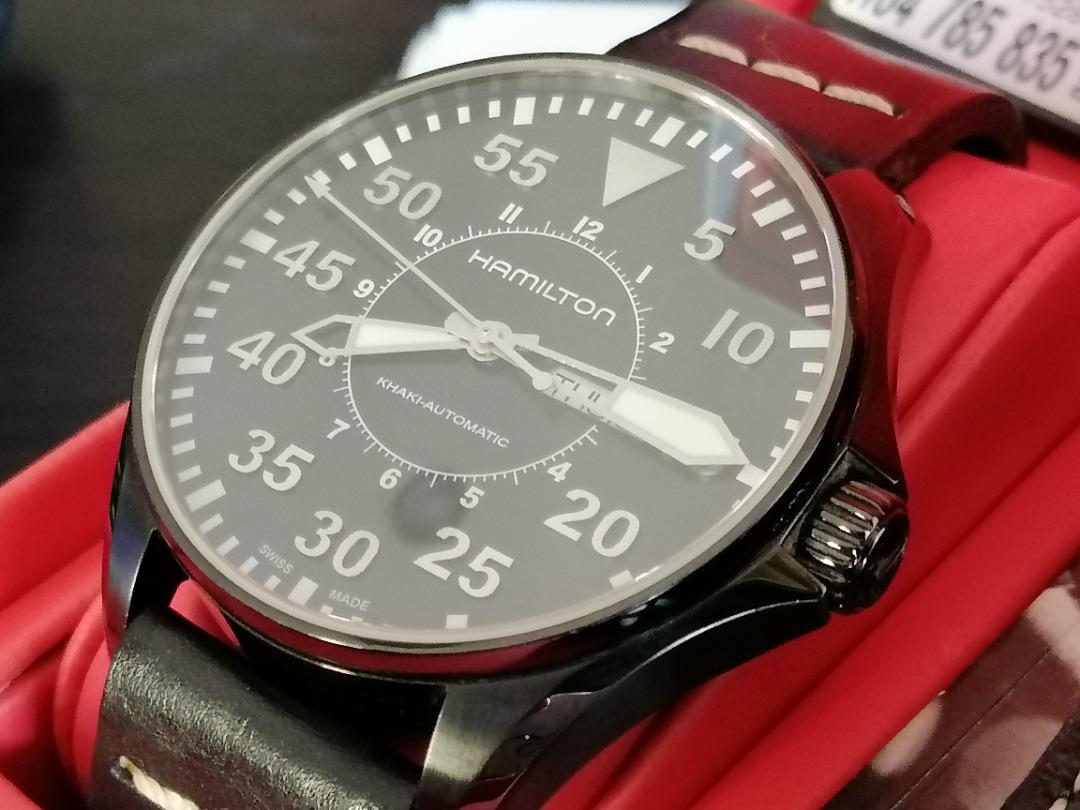 Hamilton Khaki Aviation Pilot Watch 46mm - negotiable, Luxury, Watches ...