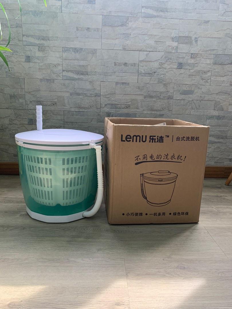 Hand-crank mini washing machine portable, TV & Home Appliances, Washing ...