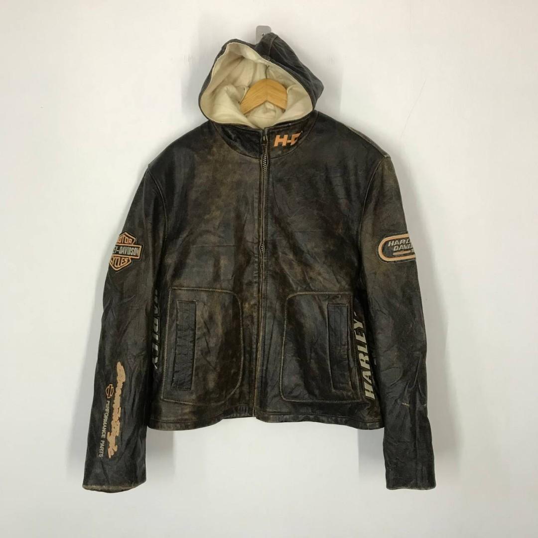 Harley Davidson Racing Jacket, Men's Fashion, Coats, Jackets and ...