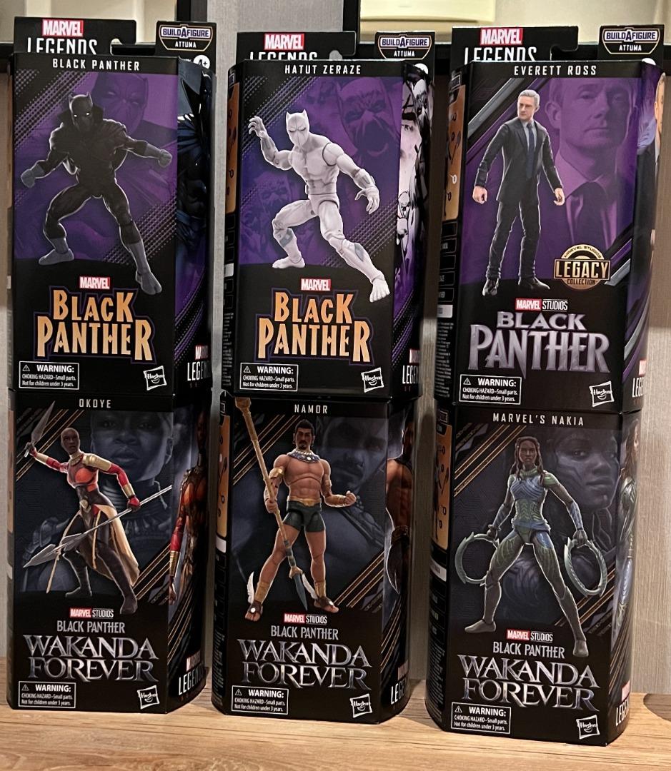 Hasbro Marvel Legends Black Panther Wave Build A Figure BAF Attuma ...