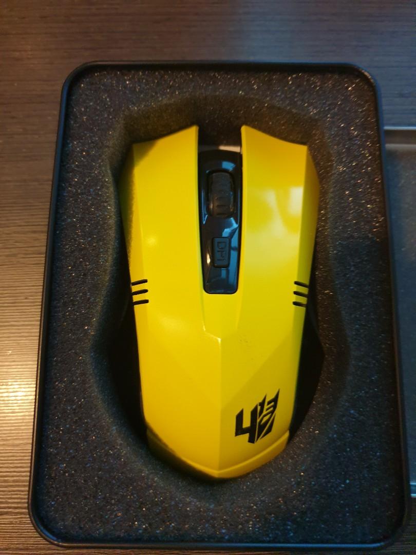 Hasbro Transformers age of extinction bumblebee wireless light up mouse ...