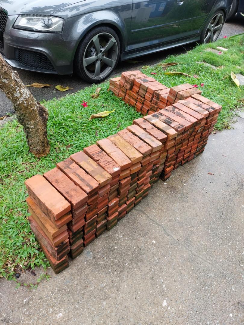 Heavy Duty Red Bricks, Furniture & Home Living, Gardening, Pots ...
