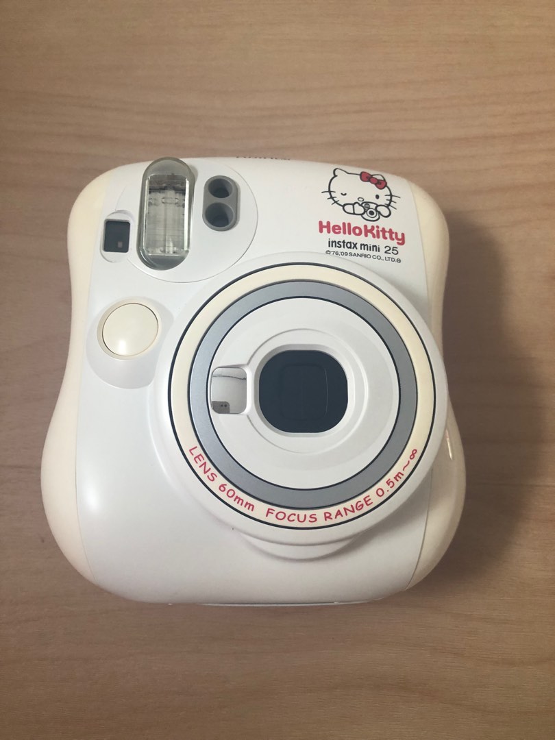 Hello Kitty Instax 25 instant Camera, Photography, Cameras on Carousell