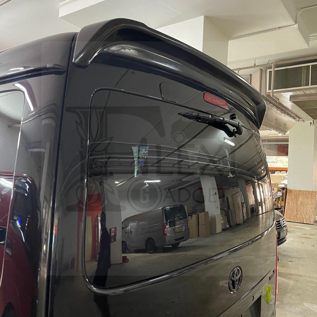 Hiace Rear Midroof Roof Spoiler / Flexigadget, Car Accessories ...