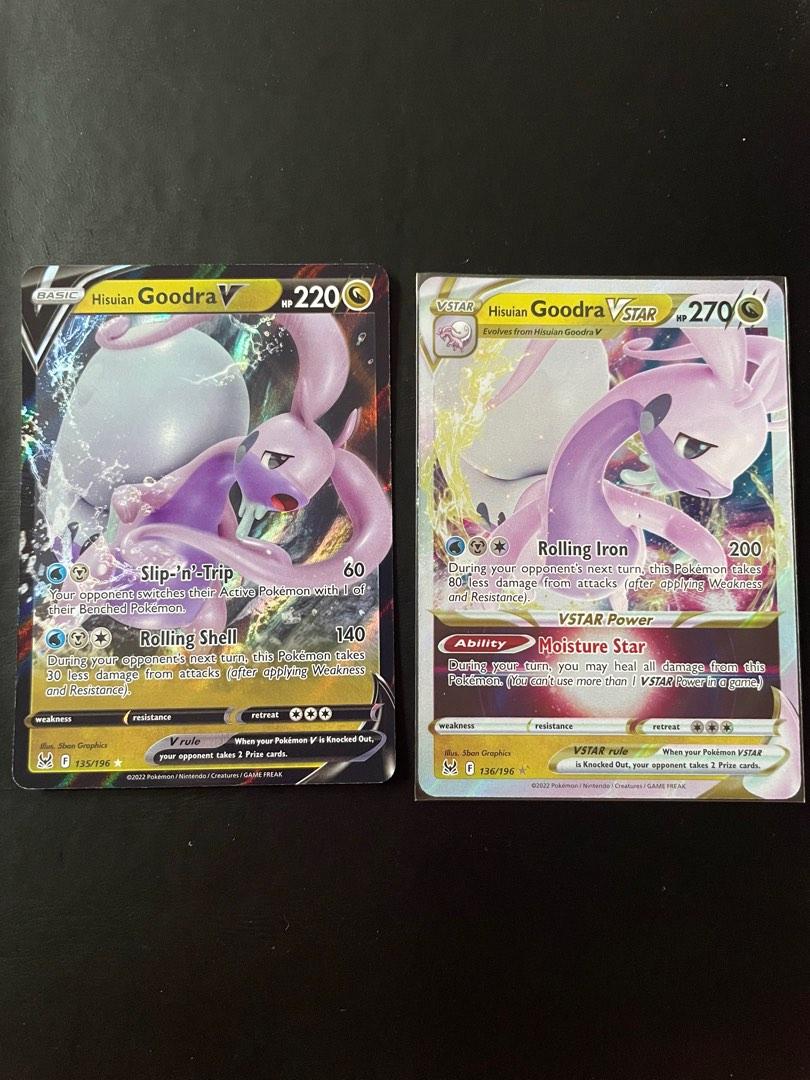 Hisuian Goodra V , Vstar, Hobbies & Toys, Toys & Games on Carousell
