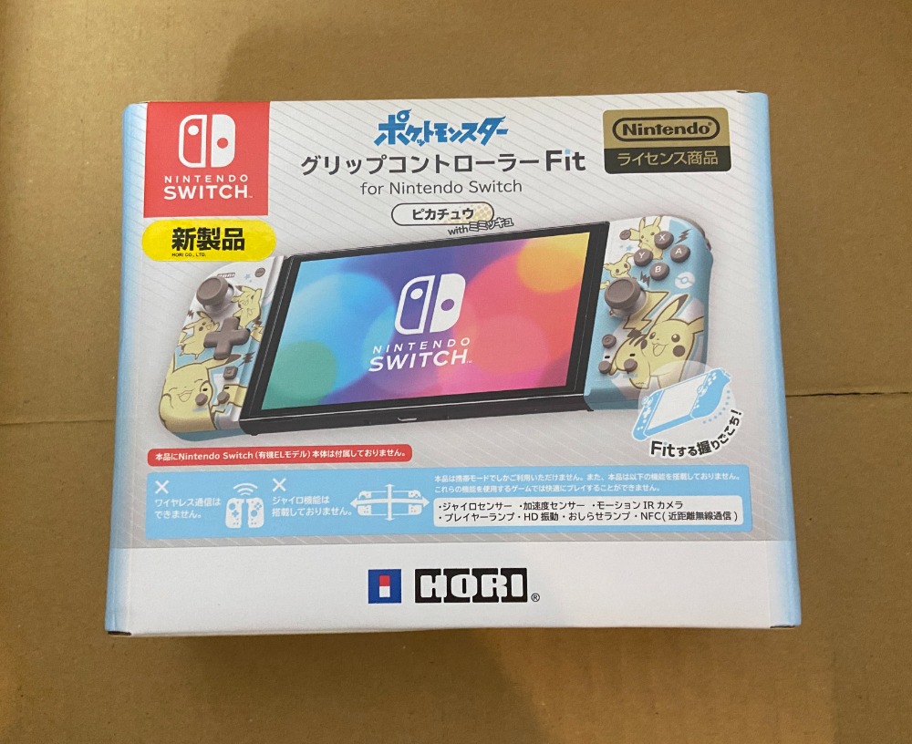 HORI Pokemon Grip Controller FIT with Mimikyu for Nintendo Switch ...
