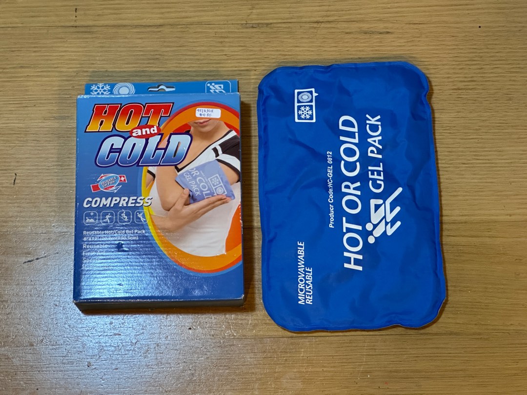 Hot & Cold Reusable Compress Gel Pack, Sports Equipment, Exercise ...