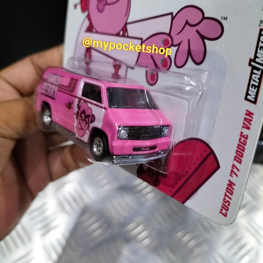 Hot Wheels CUSTOM '77 DODGE VAN - Franken Berry / 2011 Hotwheels ...