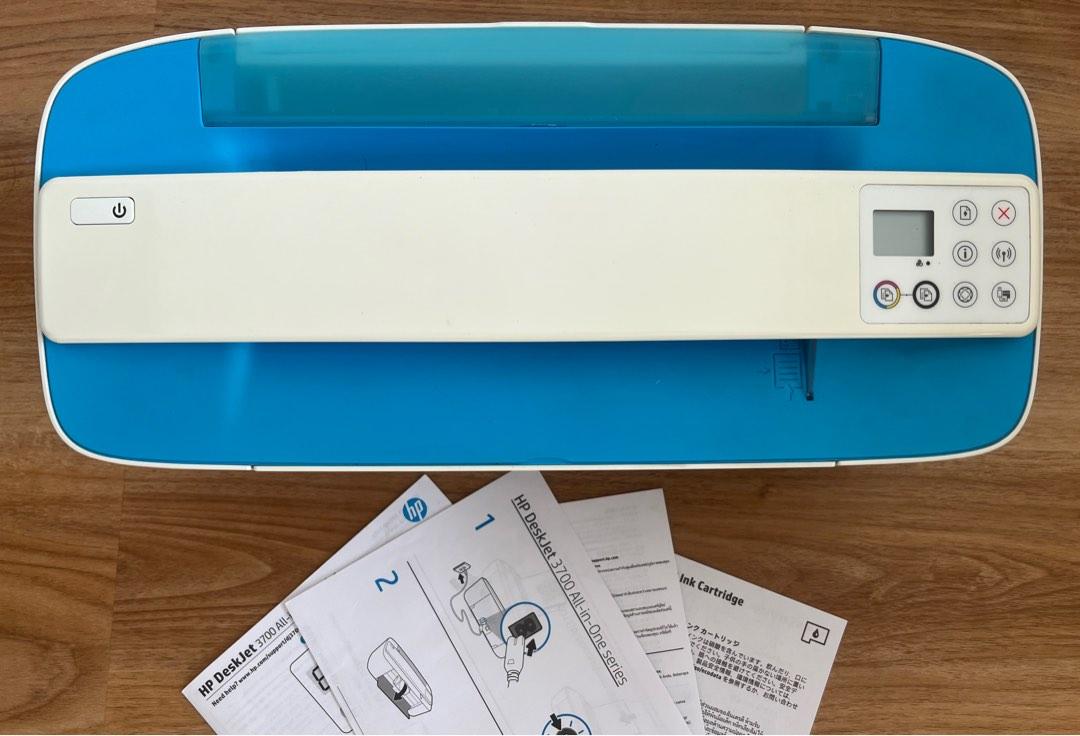 HP Deskjet 3720 All-in-1 Printer, Computers & Tech, Printers, Scanners ...