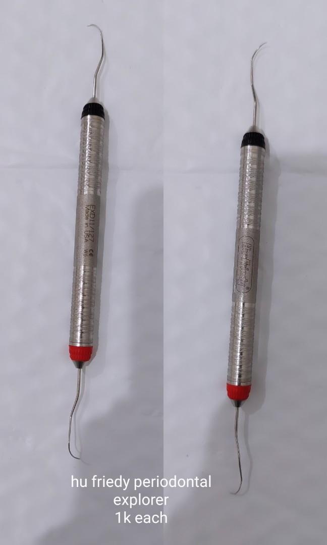 Hu friedy periodontal probe /explorer, Health & Nutrition, Medical ...