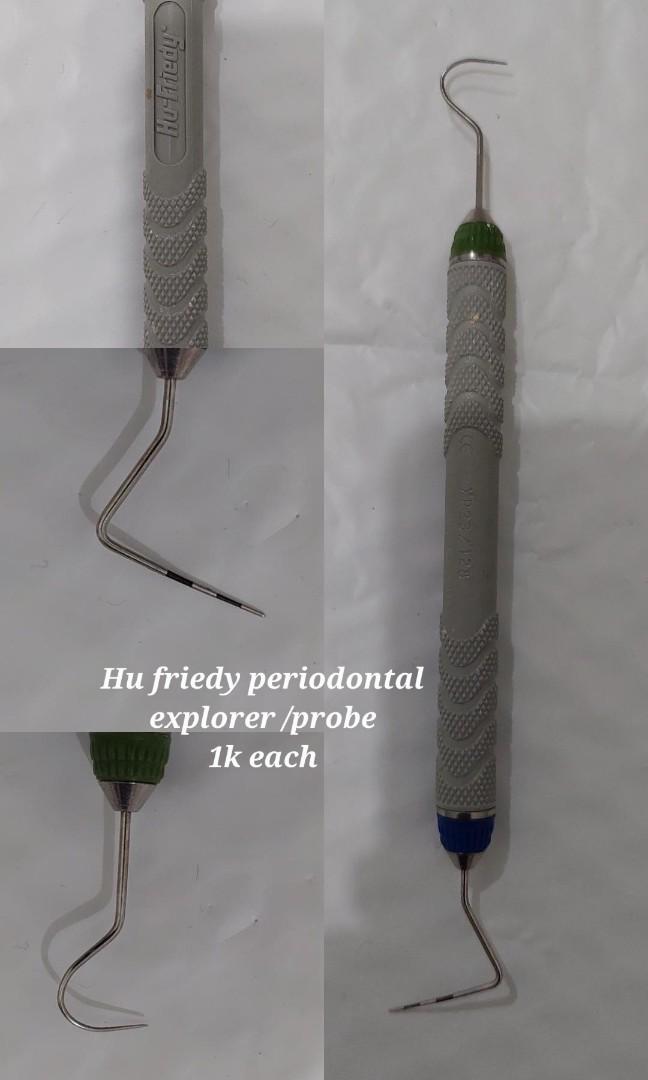 Hu friedy periodontal probe /explorer, Health & Nutrition, Medical Supplies & Tools on Carousell