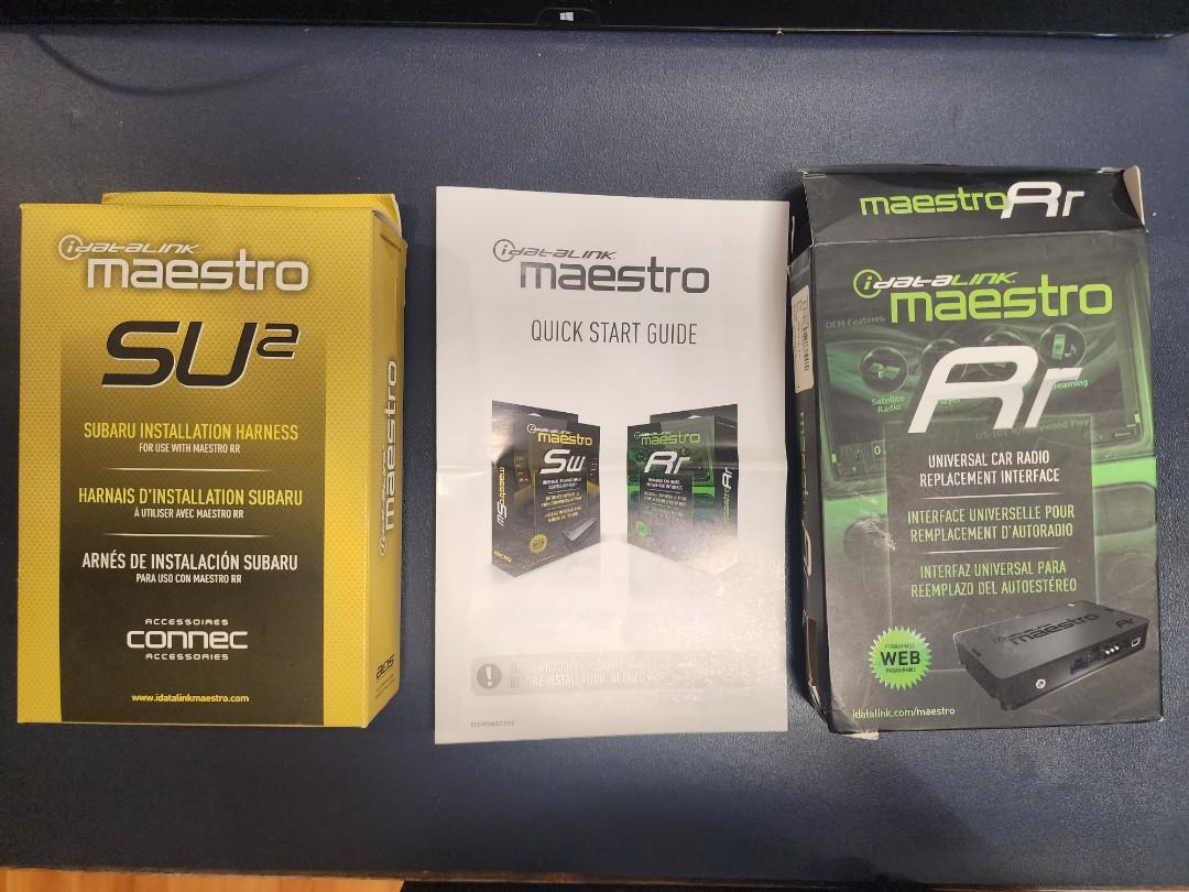 idatalink Maestro Rr and Maestro SU2 interface with aftermarket radio ...