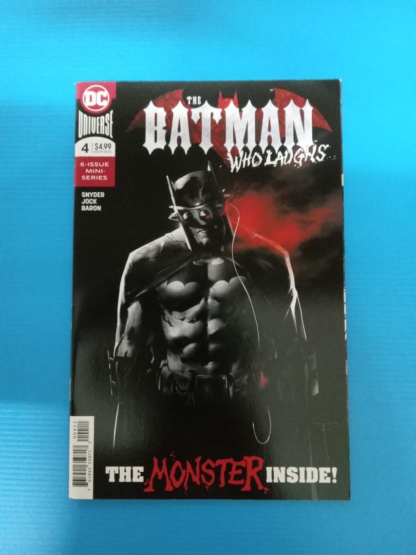 Identity Revealed ! The Batman Who Laughs #4 ( Jock - Cover Art ) DC ...