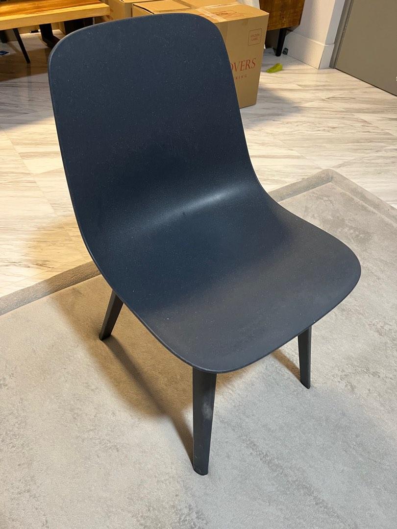 Ikea Odger Navy Blue, Furniture & Home Living, Furniture, Chairs on ...