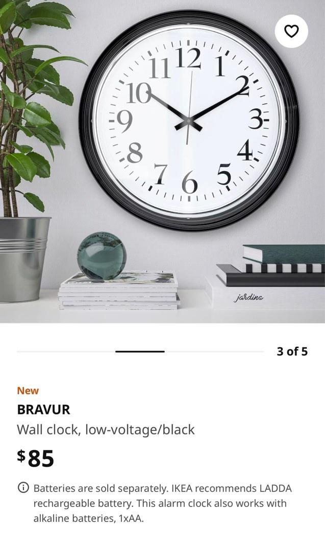 IKEA Wall Clock, Furniture & Home Living, Home Decor, Clocks on Carousell