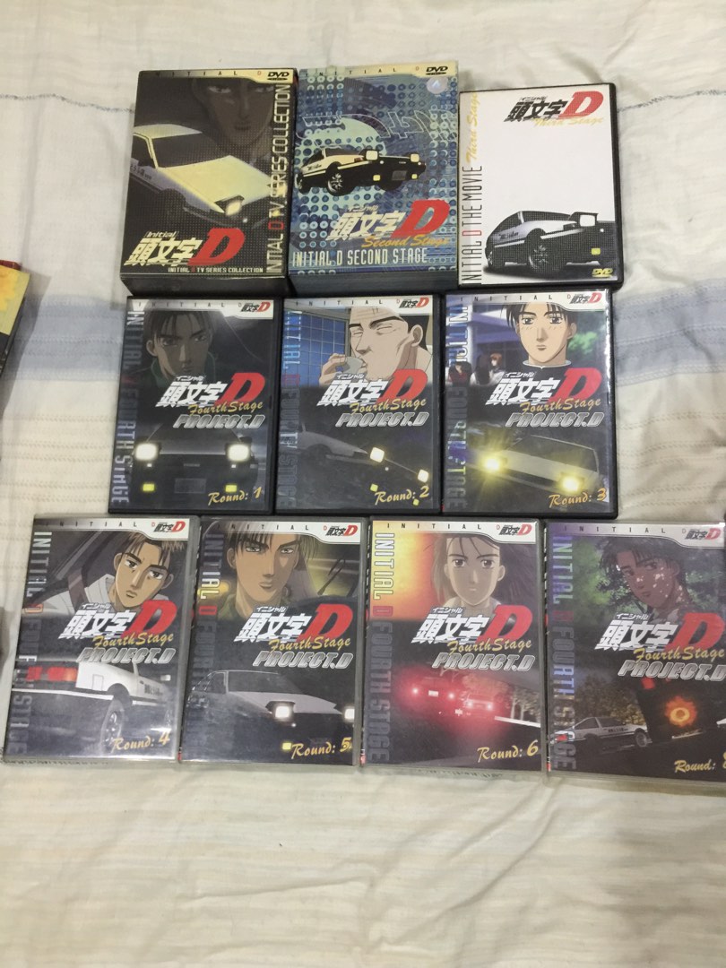 Initial D DVDs/CDs on Carousell