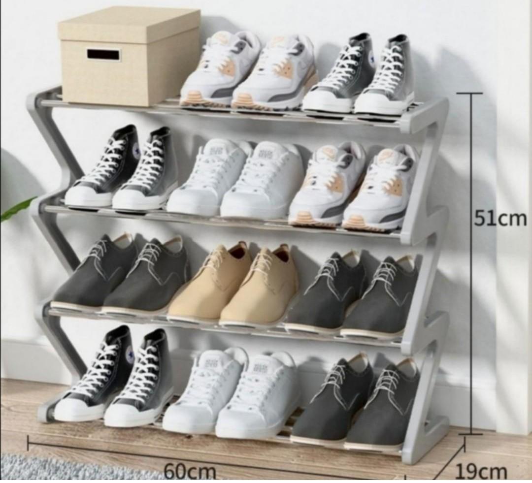 INSTOCK minimalist simple basic home decor DIY shoe rack storage shelf ...