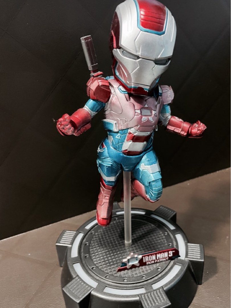 Iron Patriot Figure with light and stand, Hobbies & Toys, Toys & Games ...