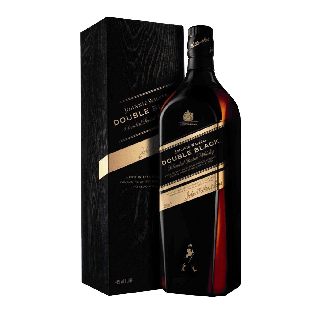 Johnnie Walker Double Black 1L, Food & Drinks, Beverages on Carousell