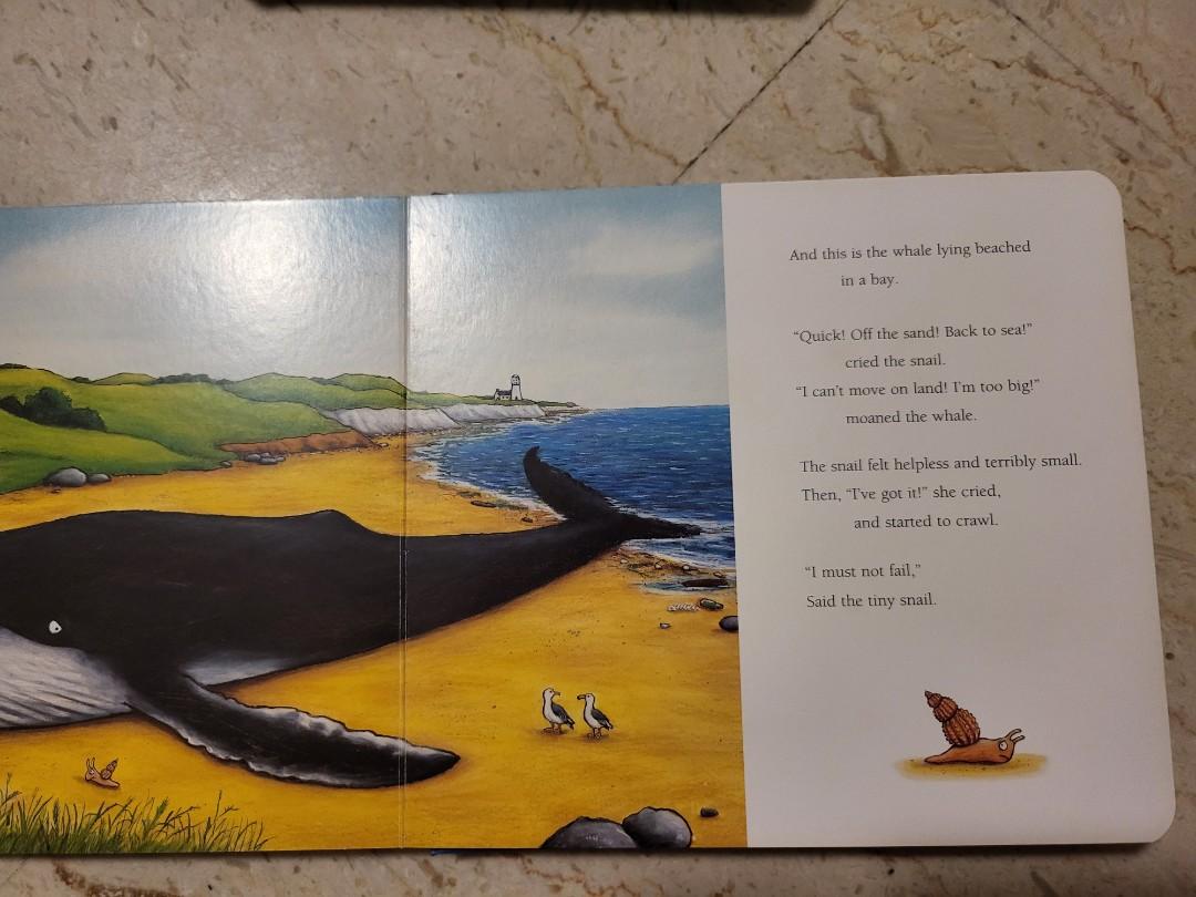 Julia Donaldson the Snail and the Whale, Hobbies & Toys, Books ...