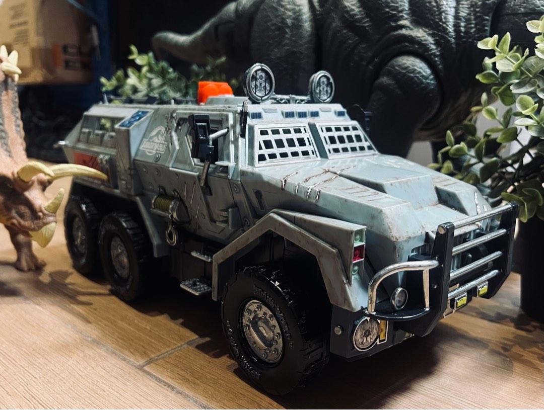 Jurassic World Mattel 2017 Gyrosphere Blast Vehicle Fallen Kingdom Gray ...