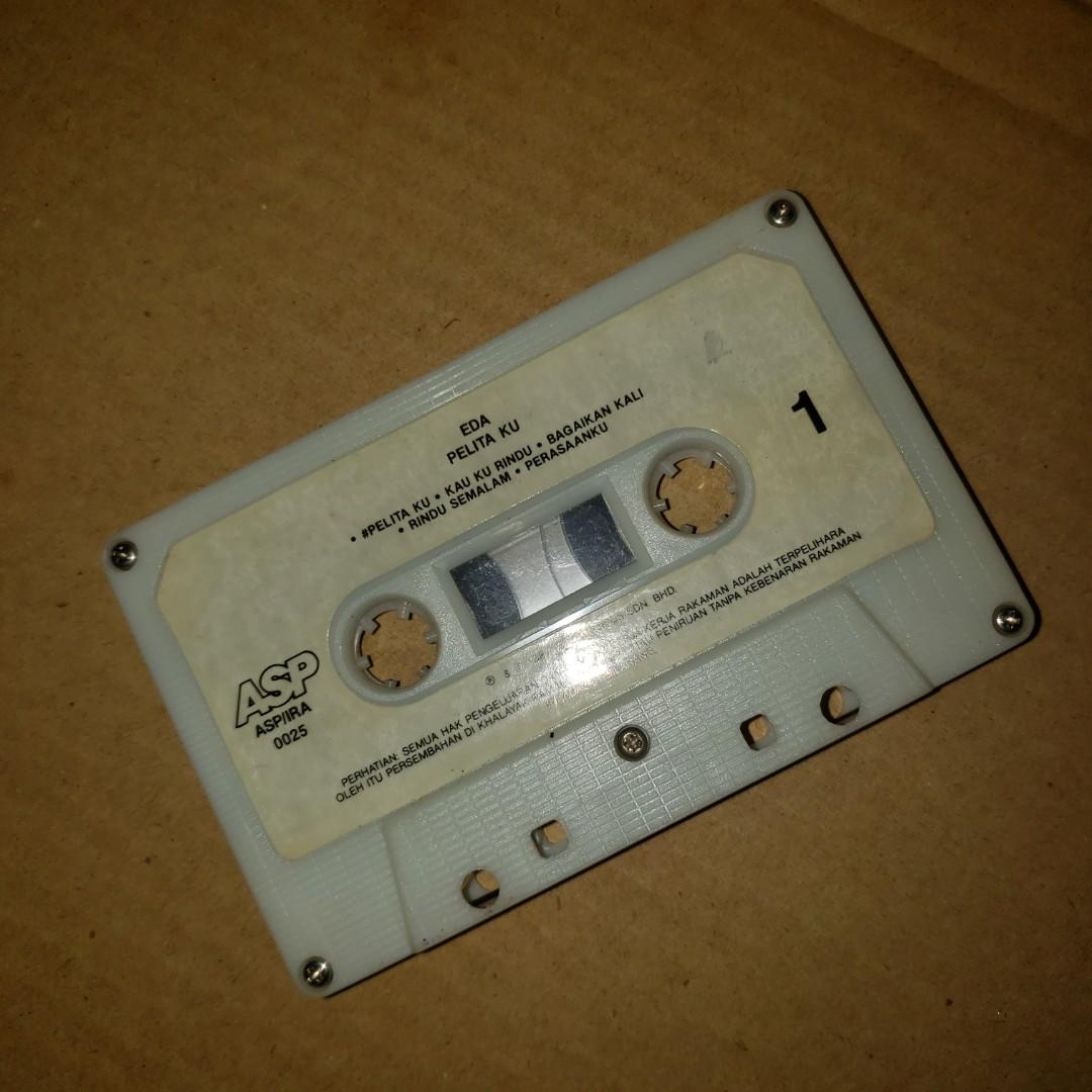 KASET vintage CASSETTE EDA - PELITA KU 1987 [ NO INLAY ], Hobbies ...
