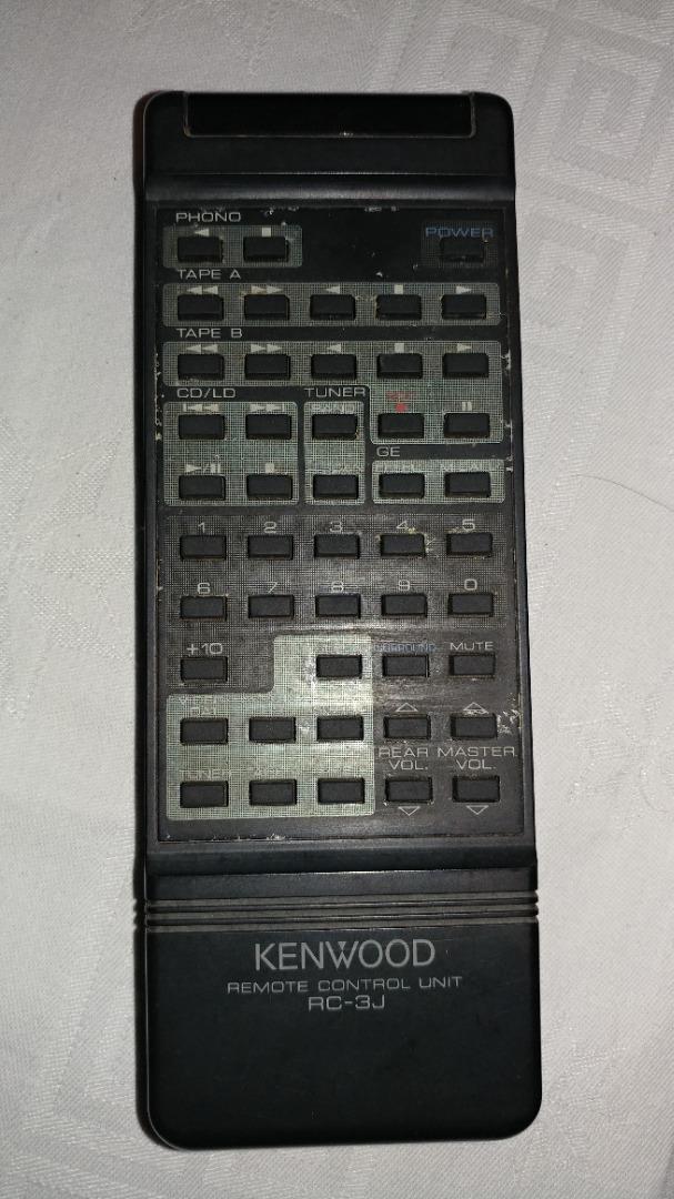 Kenwood Remote Control RC-3J, Audio, Other Audio Equipment on Carousell