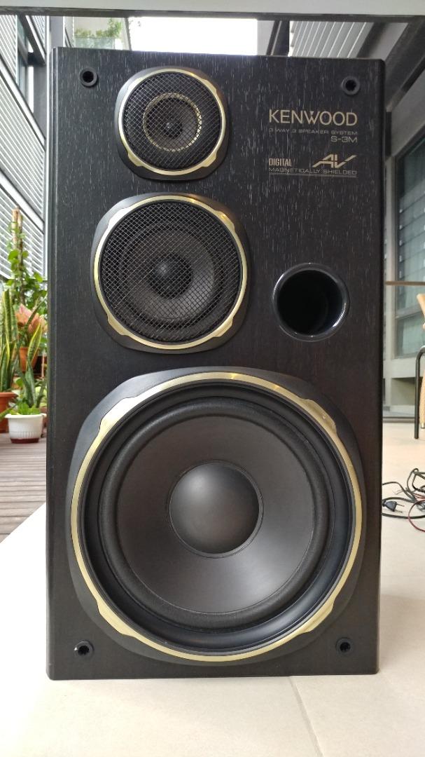 Kenwood S-3M Speakers, Audio, Soundbars, Speakers & Amplifiers on Carousell