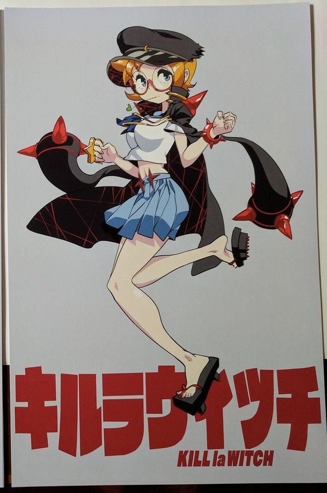 Kill la Kill x Little Witch Academia Art Print by BearTheMighty - Mako ...