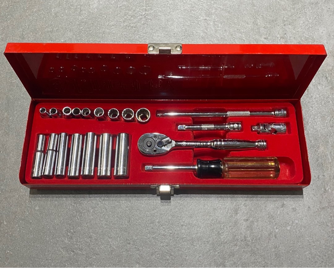 Kingsley Ratchet and Socket Set, Furniture & Home Living, Home ...