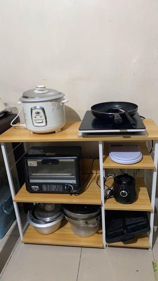 Kitchen Island Rack Stand Table, Furniture & Home Living, Office ...