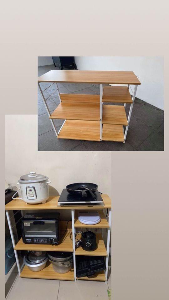 Kitchen Island Rack Stand Table, Furniture & Home Living, Office ...