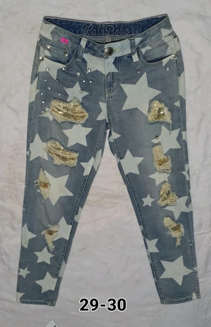 lala bobo jeans, Women's Fashion, Bottoms, Jeans on Carousell