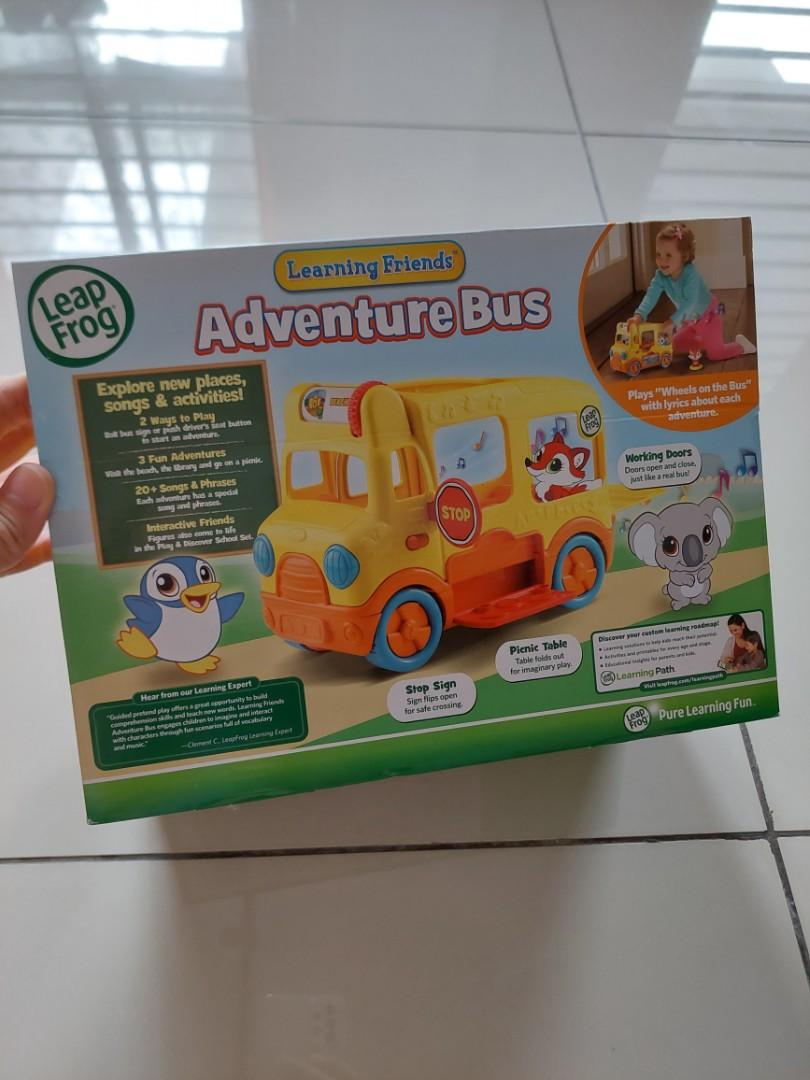 Leapfrog Learning Friends Adventure Bus, Hobbies & Toys, Toys & Games ...