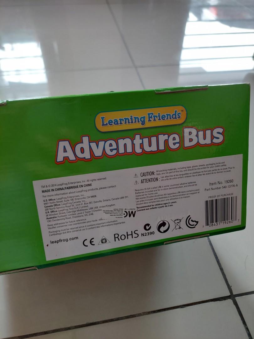Leapfrog Learning Friends Adventure Bus, Hobbies & Toys, Toys & Games ...