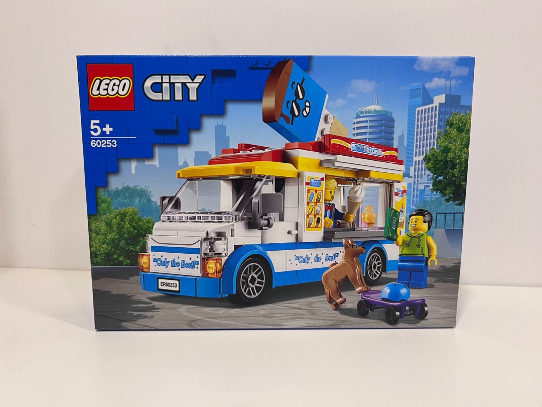 LEGO 60253 CITY Ice-cream Truck, 興趣及遊戲, 玩具 & 遊戲類 - Carousell