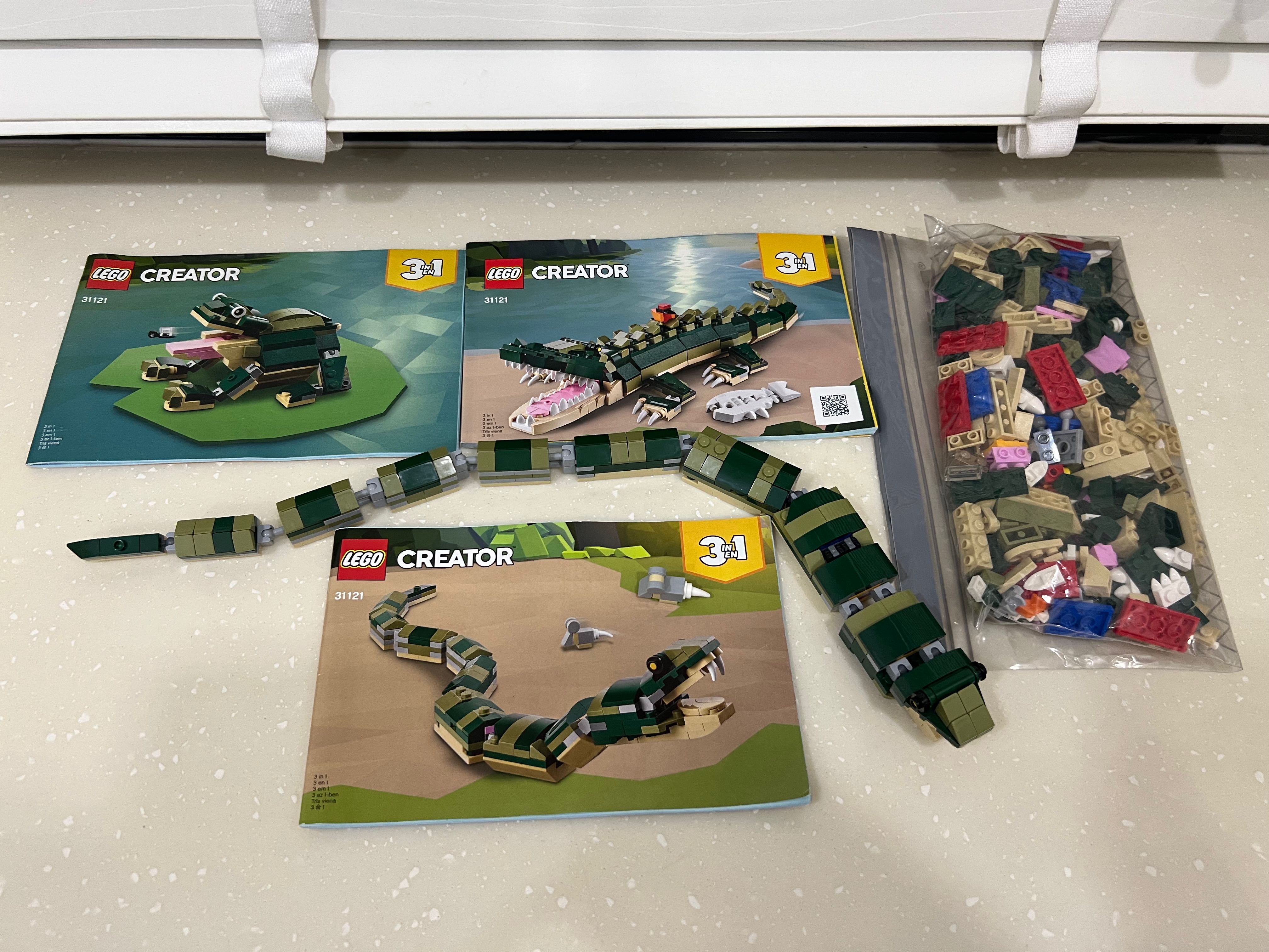 Lego creator 3in1 31121 preloved, Hobbies & Toys, Toys & Games on Carousell