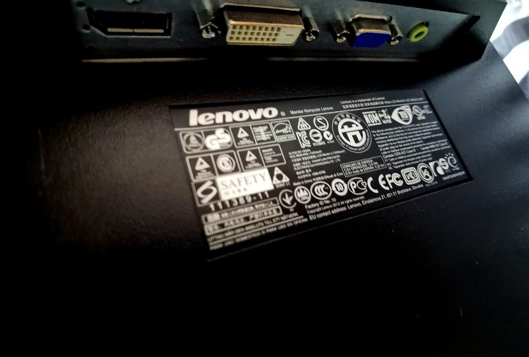 Lenovo LT2252pwa 22" Monitor, Computers & Tech, Parts & Accessories ...