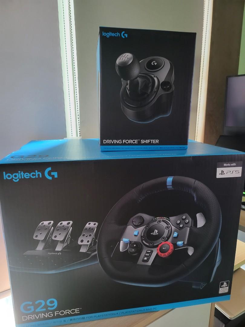 Logitech G29 Steering wheel, pedal, shifter combo, Computers & Tech ...
