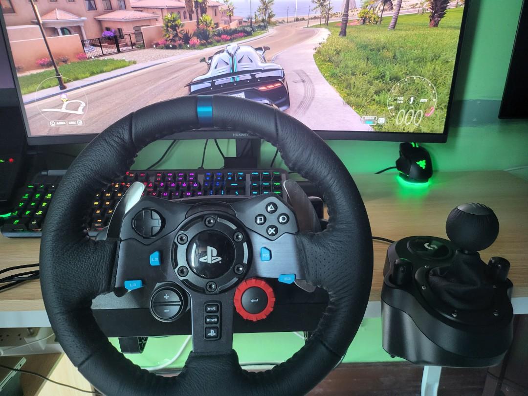 Logitech G Steering Wheel Pedal Shifter Combo Computers Tech Parts Accessories