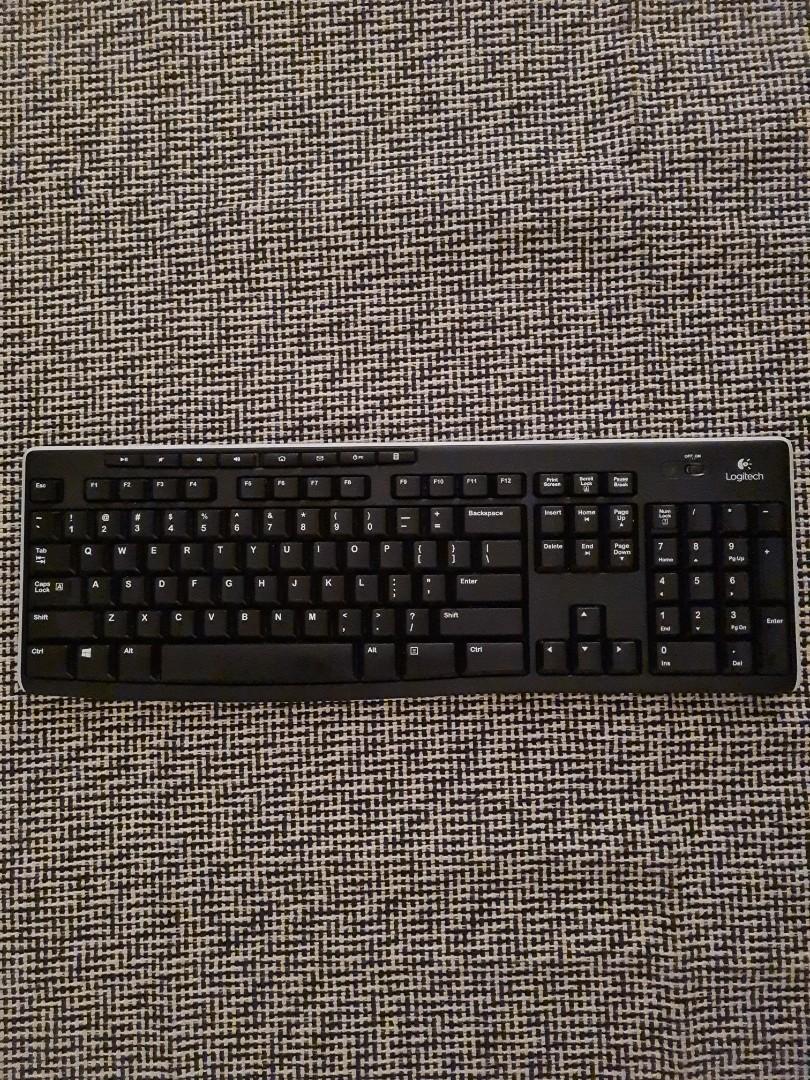 Logitech Wireless Keyboard, Computers & Tech, Parts & Accessories ...