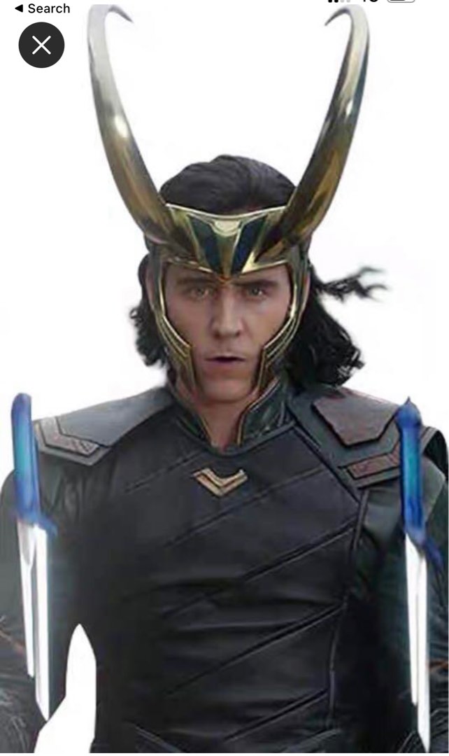 Long Loki Horns head gear / costume, Hobbies & Toys, Memorabilia ...