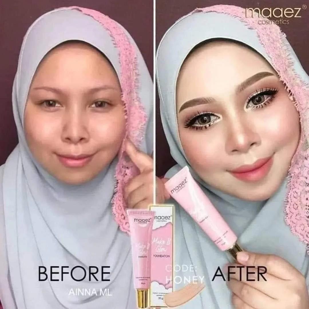 Maaez Foundation, Beauty & Personal Care, Face, Makeup on Carousell