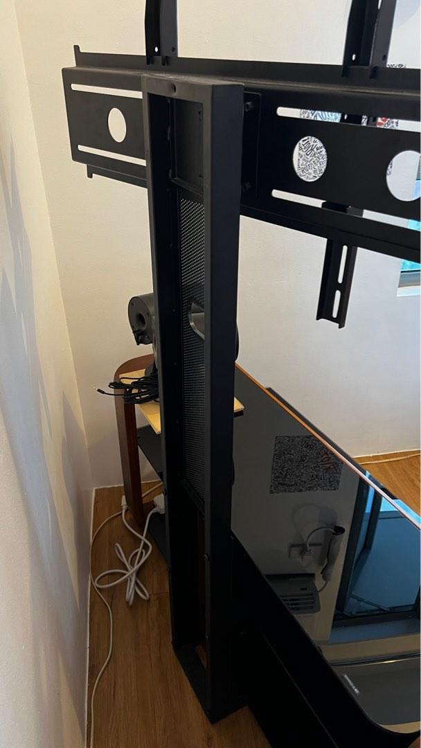 Mandaue foam TV console | Wooden TV rack | Glass TV console, Furniture ...