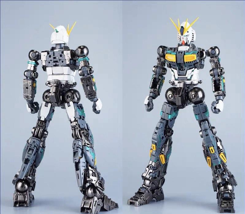 Metal Inner Frame for MG Nu Ver Ka Gundam 1/100 by Dian Chang - comes ...